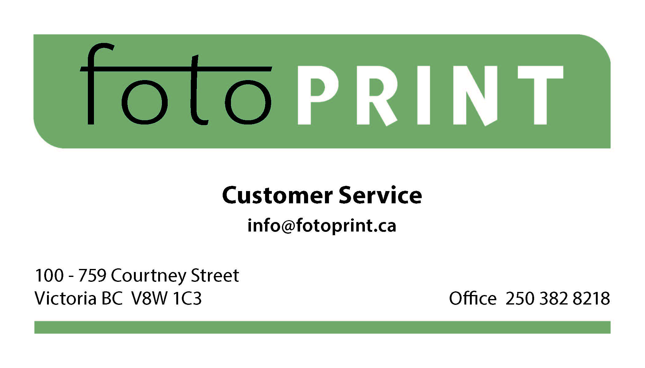 Business cards - FOTO PRINT - Your Vision in Print