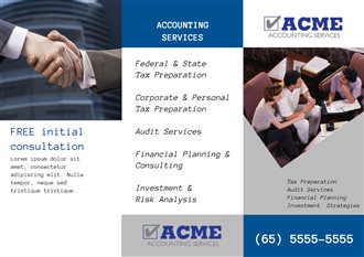 Brochures for CPA Firms - FOTO PRINT - Your Vision in Print